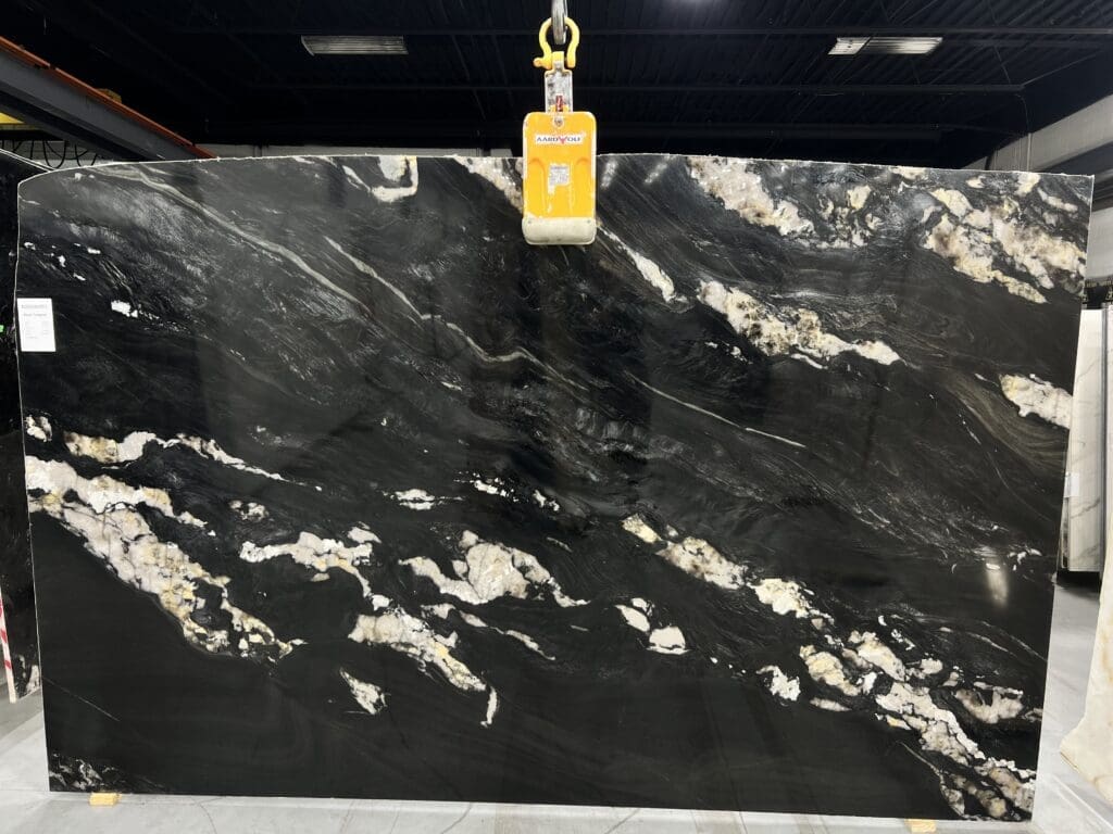 Black Tempest Polished Quartzite Slabs | Better Marble